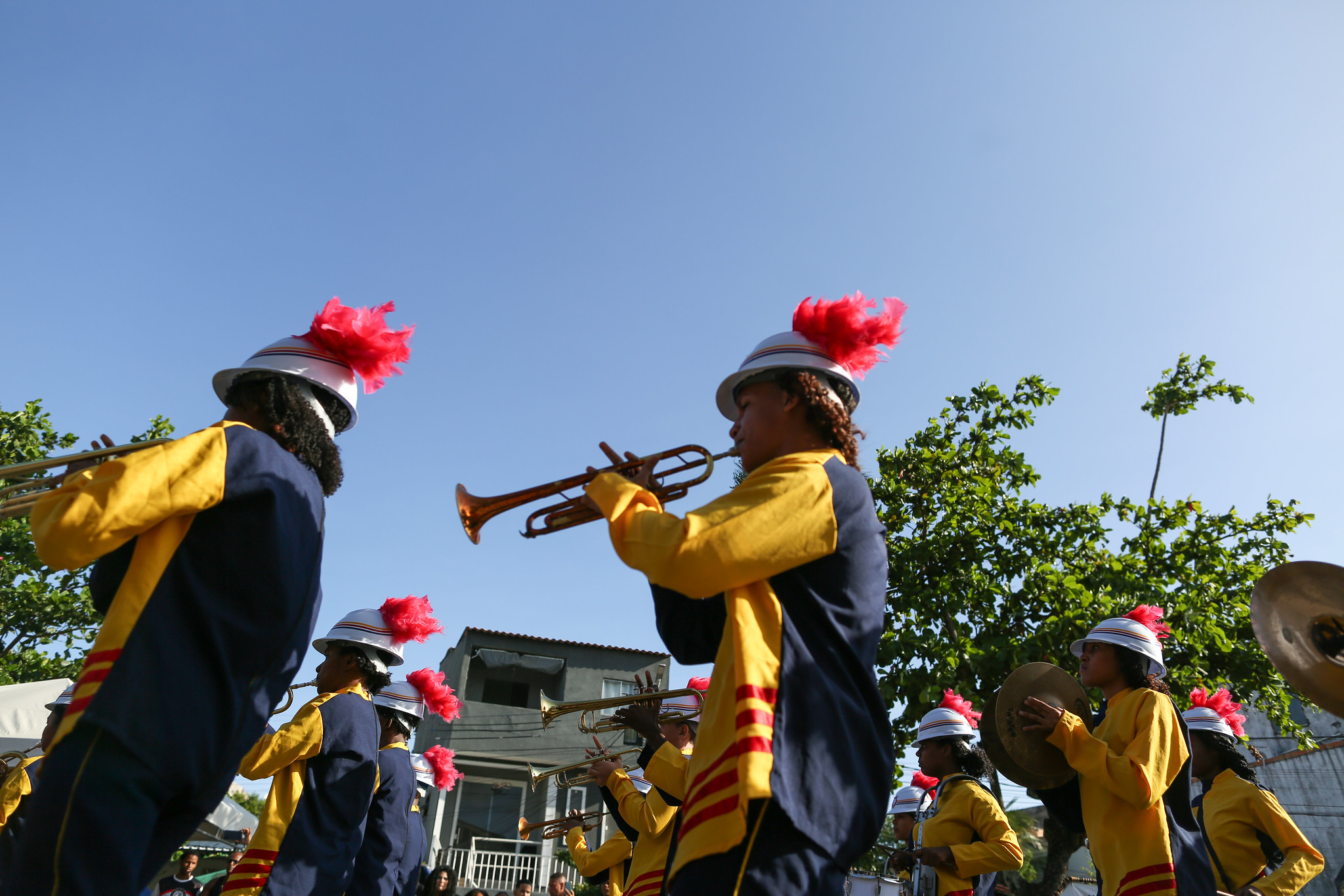 Concurso de Bandas e Fanfarras atrai grande público para o Centro de ...